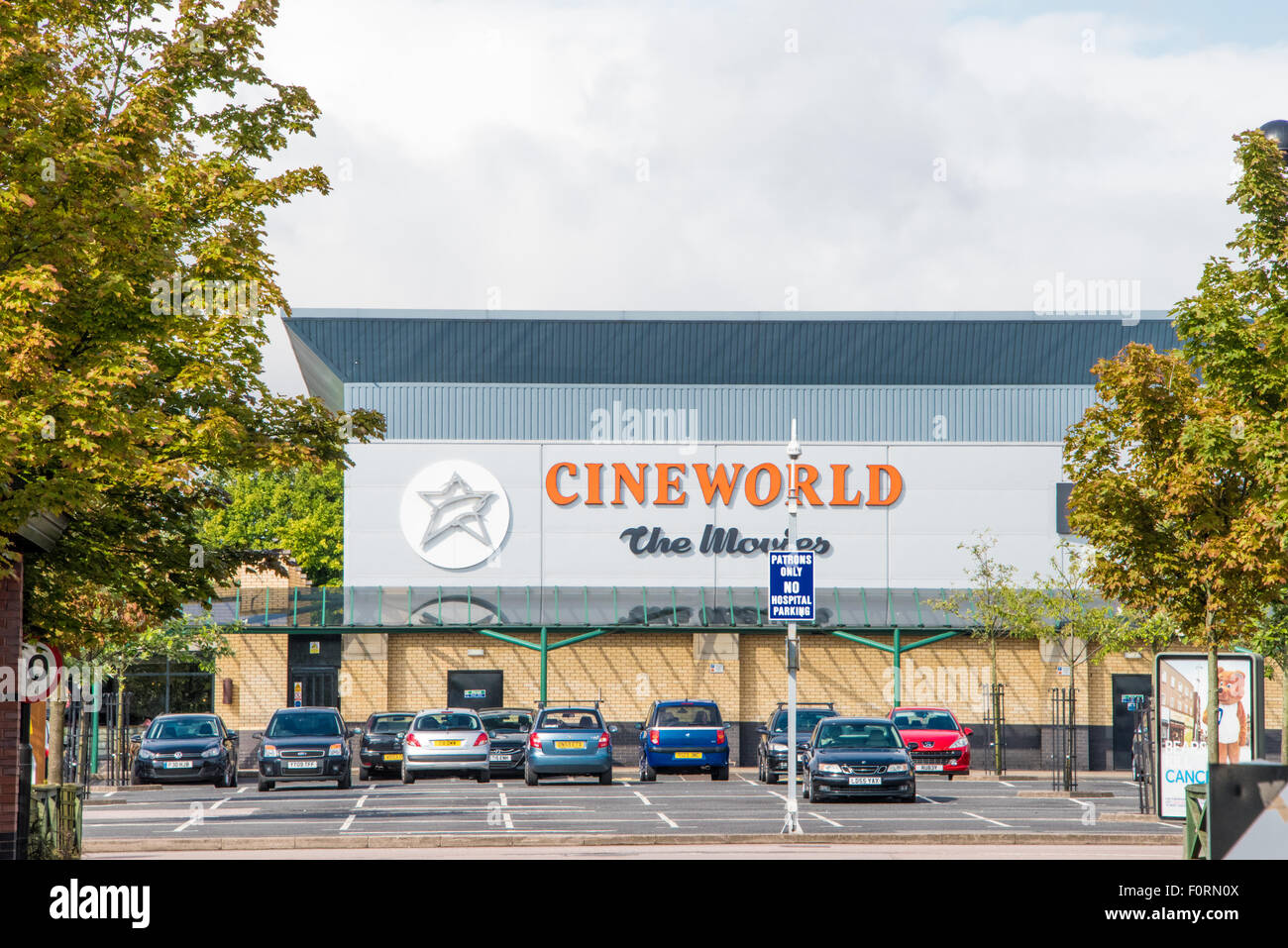 Cineworld chain at Bentley Bridge retail park Wednesfield Wolverhampton ...
