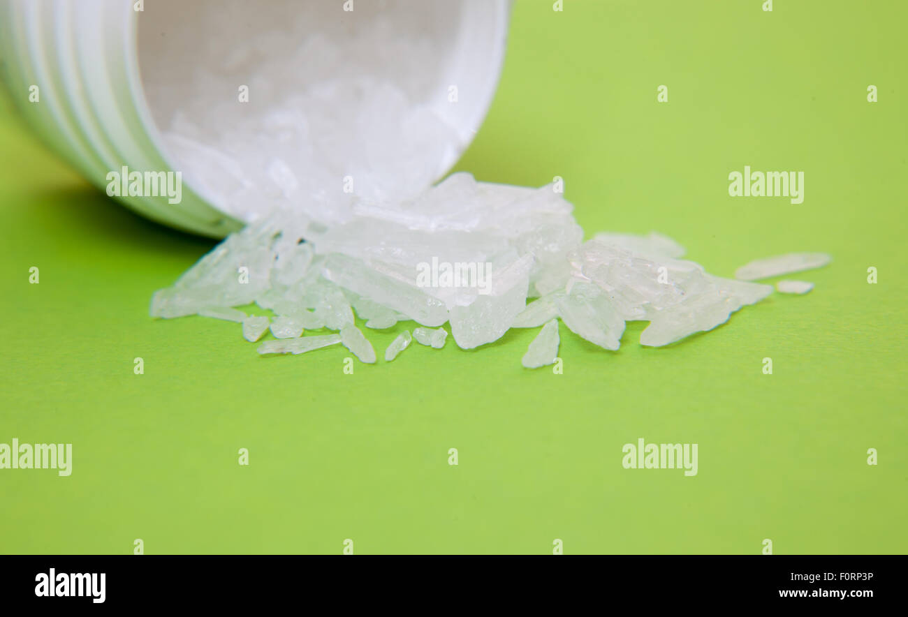 Methamphetamine also known as crystal meth Stock Photo - Alamy