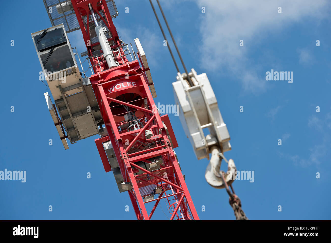 Crane cab hi-res stock photography and images - Alamy