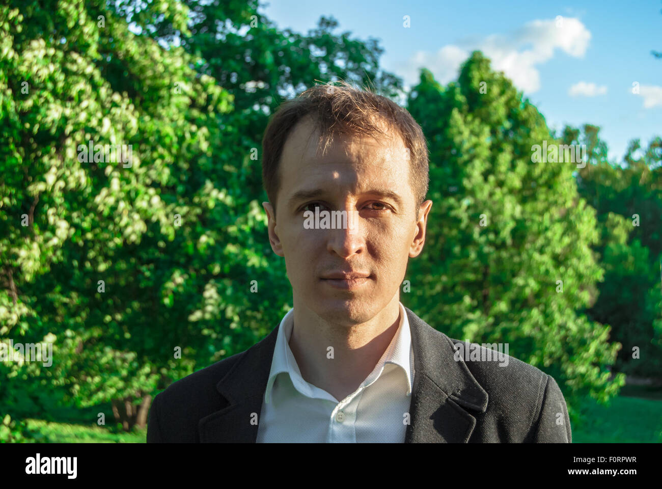 Young man in formal outfit Stock Photo - Alamy