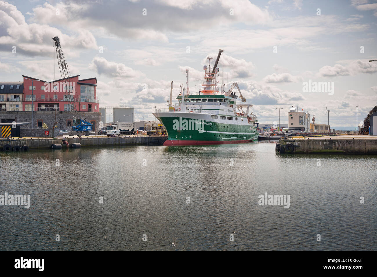 Galway harbour celtic explorer hi-res stock photography and images - Alamy