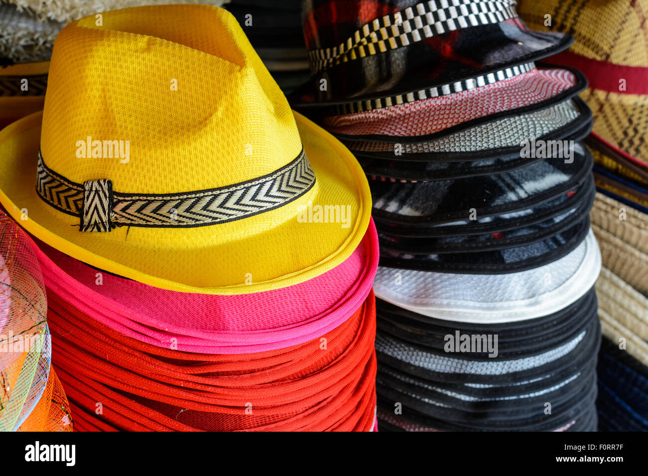 Fashion hat are colorful and beauty Stock Photo - Alamy