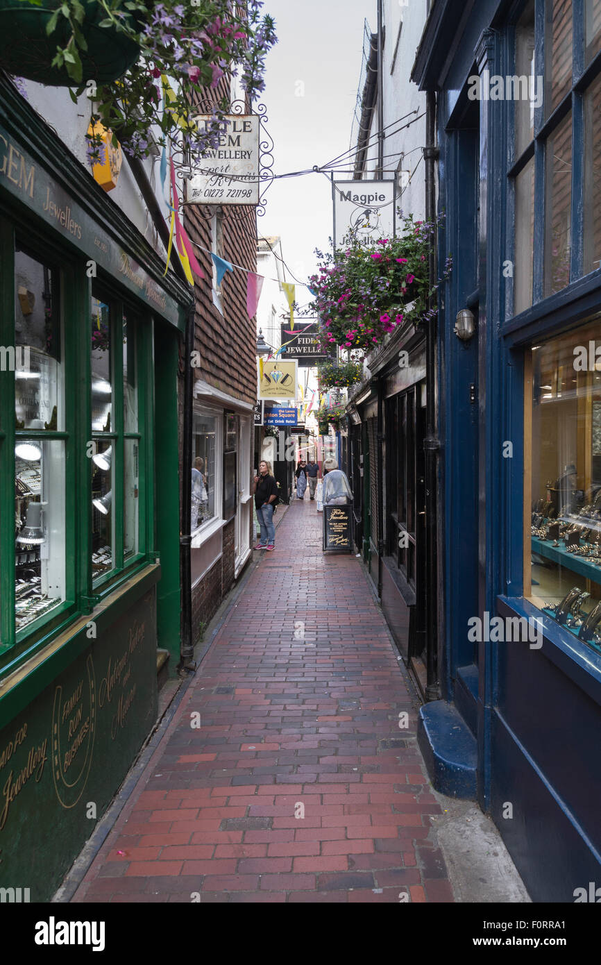 The lanes brighton hi-res stock photography and images - Alamy
