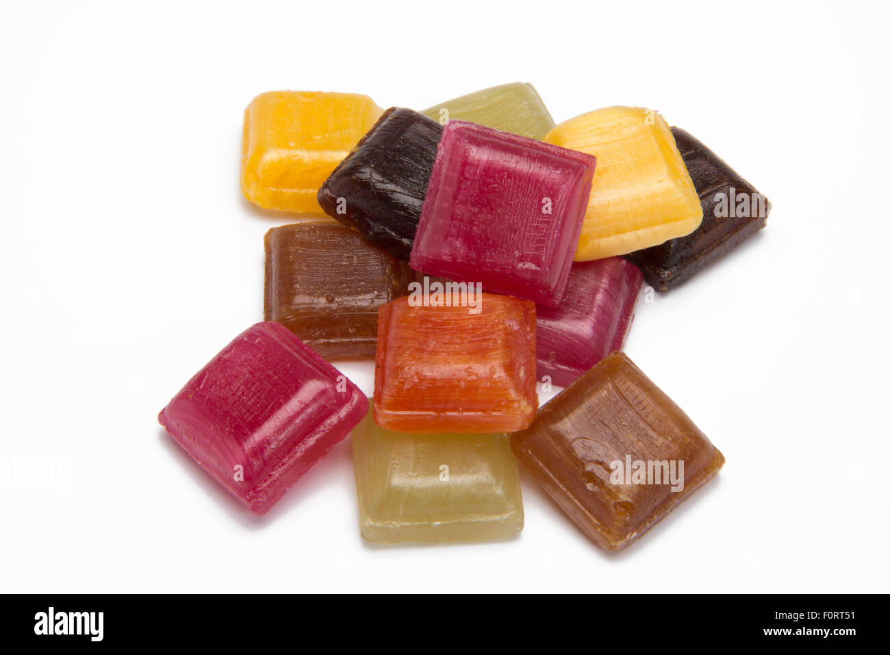 old dutch candy isolated on white background Stock Photo - Alamy