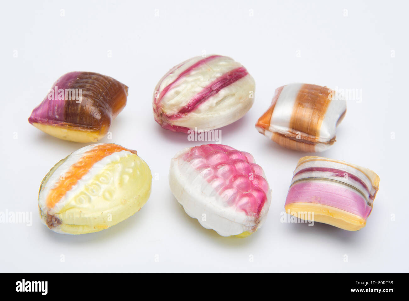 old dutch candy isolated on white background Stock Photo - Alamy