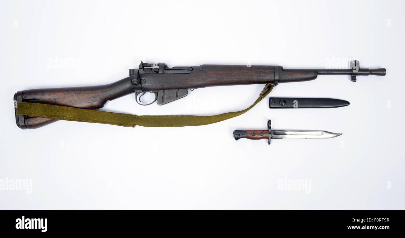 Lee enfield rifle bayonet High Resolution Stock Photography and Images - Alamy