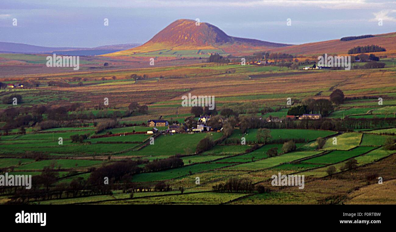 Slemish. County Antrim, Northern Ireland. Where Ireland's Saint Patrick ...