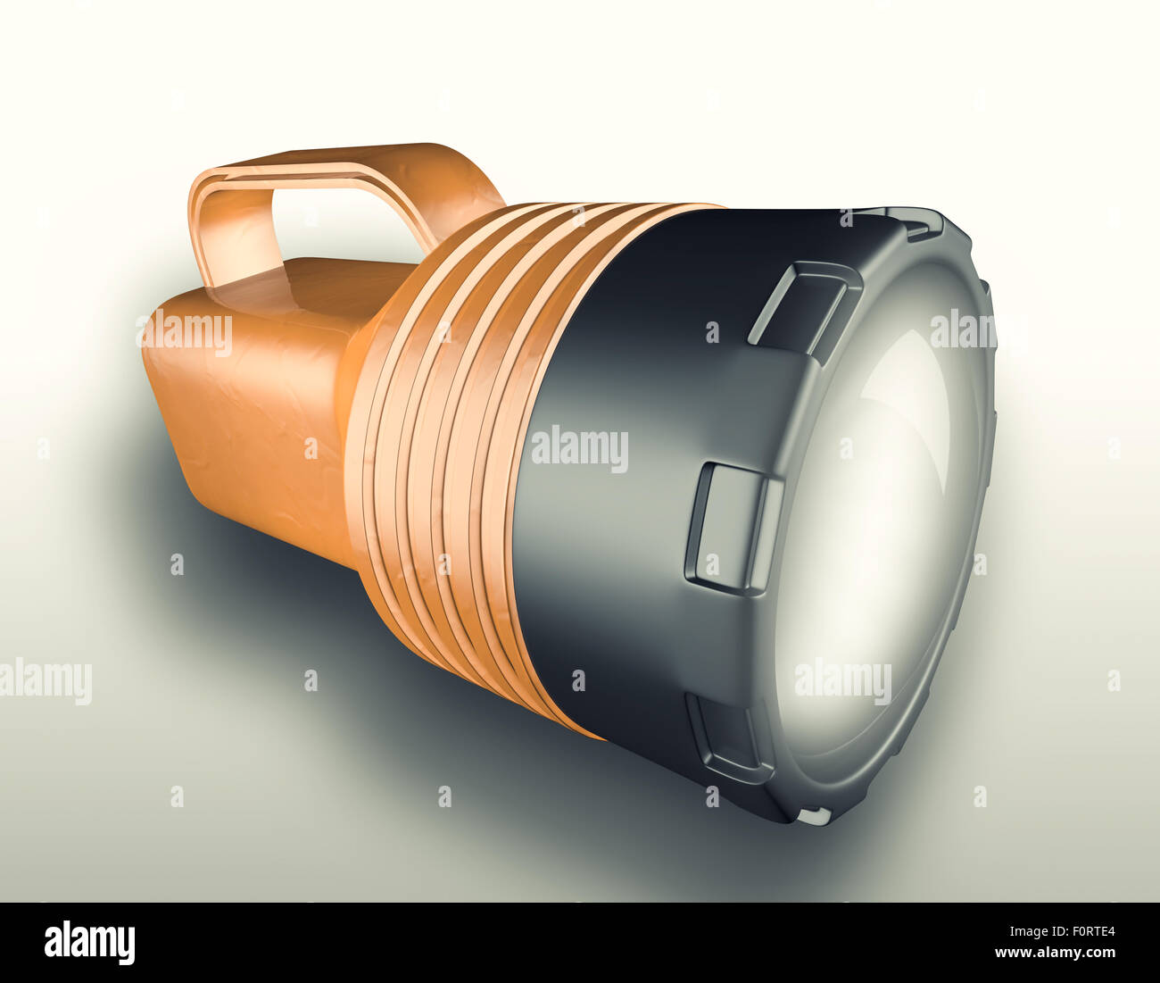 realistic 3d render of flashlight Stock Photo - Alamy