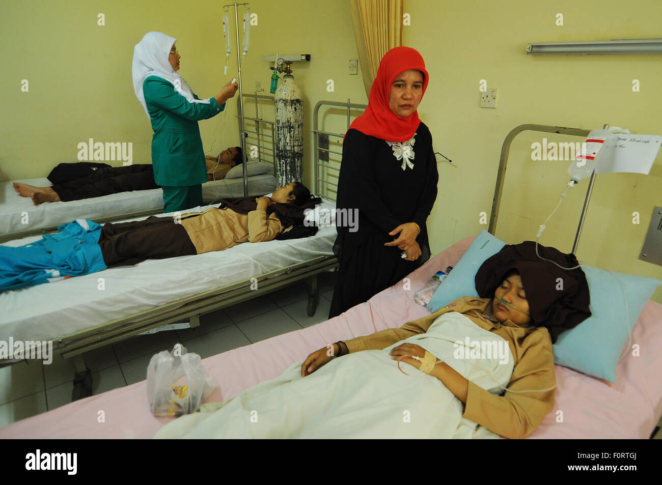 Lhokseumawe, Indonesia. 20th Aug, 2015. A total of 72 high school ...