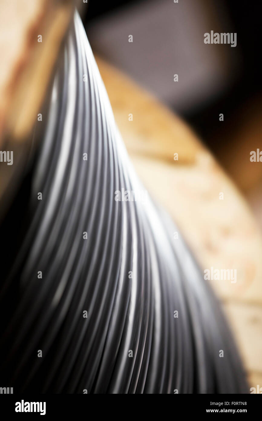 Electricity power cable reel roll hi-res stock photography and images ...