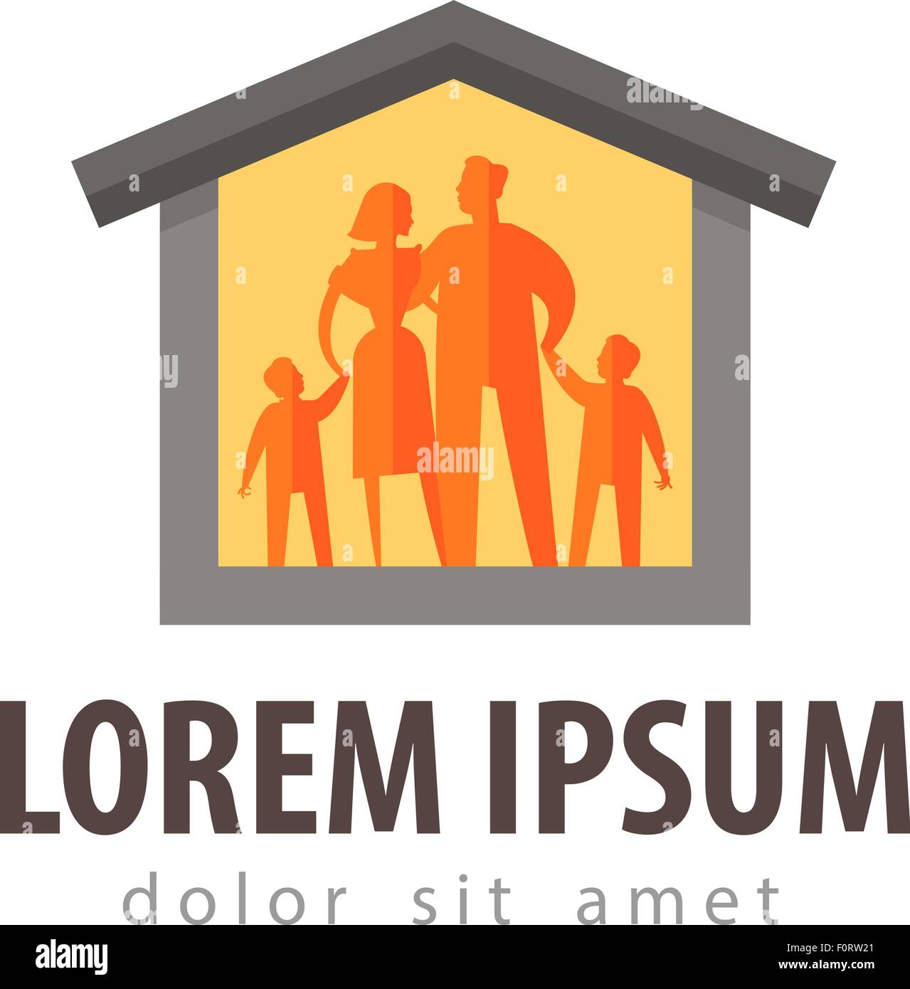 Men own home Stock Vector Images - Alamy