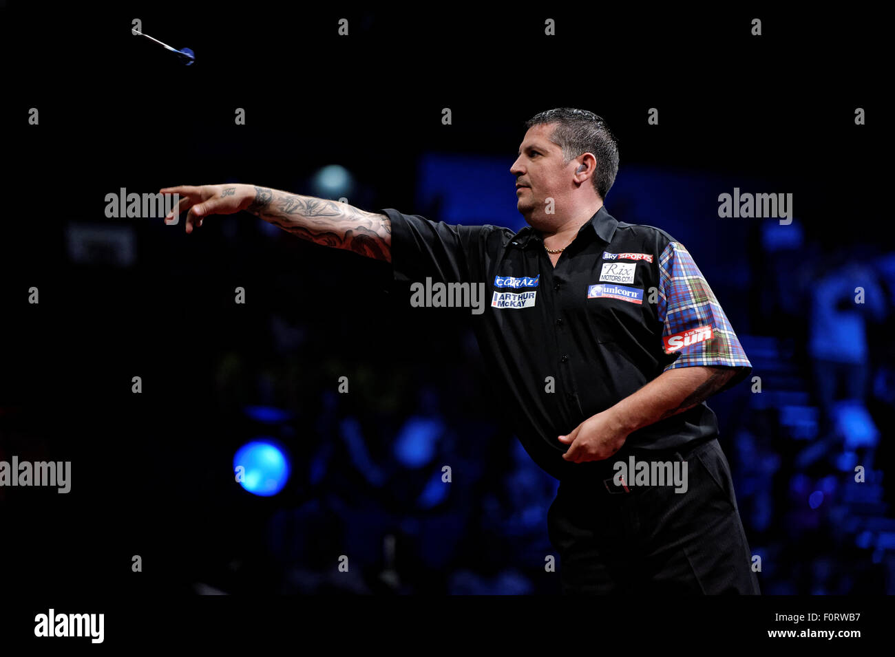 Gary Anderson Darts Stock Photos & Gary Anderson Darts Stock Images - Alamy