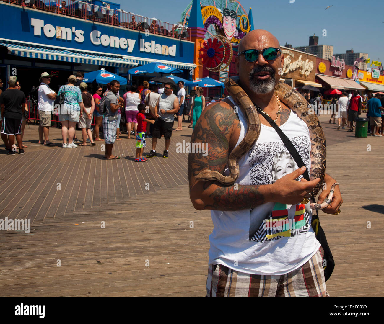 Boardwalk, Coney Island, New York City, New York, USA Stock Photo - Alamy