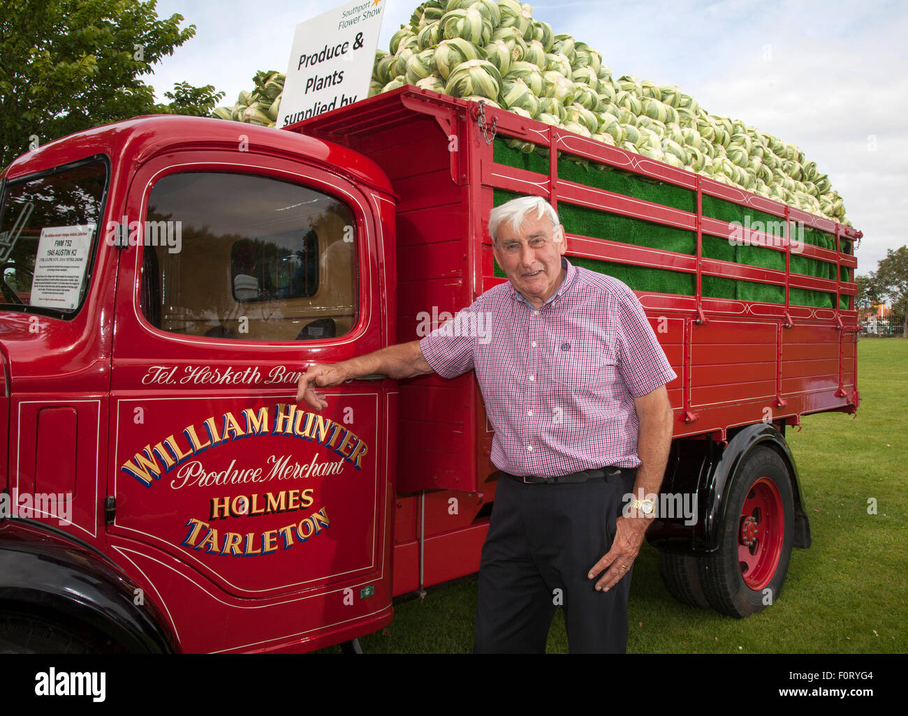The vehicles resplendent in red livery represent HUNTAPAC the firm that ...