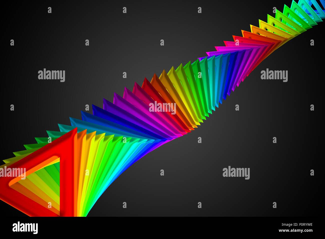 Design composed of light and fractal elements Stock Photo - Alamy