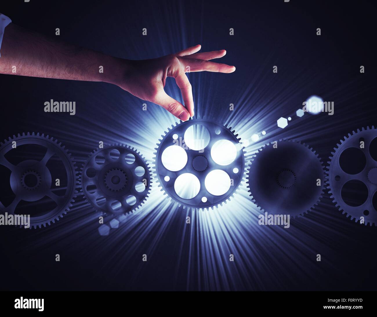 System of integration Stock Photo - Alamy