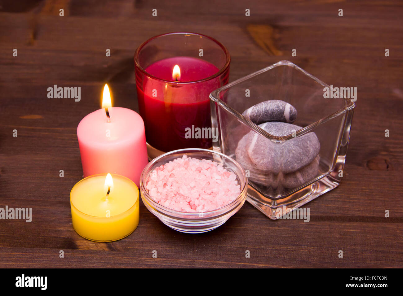 Aromatic salt candles hi-res stock photography and images - Alamy