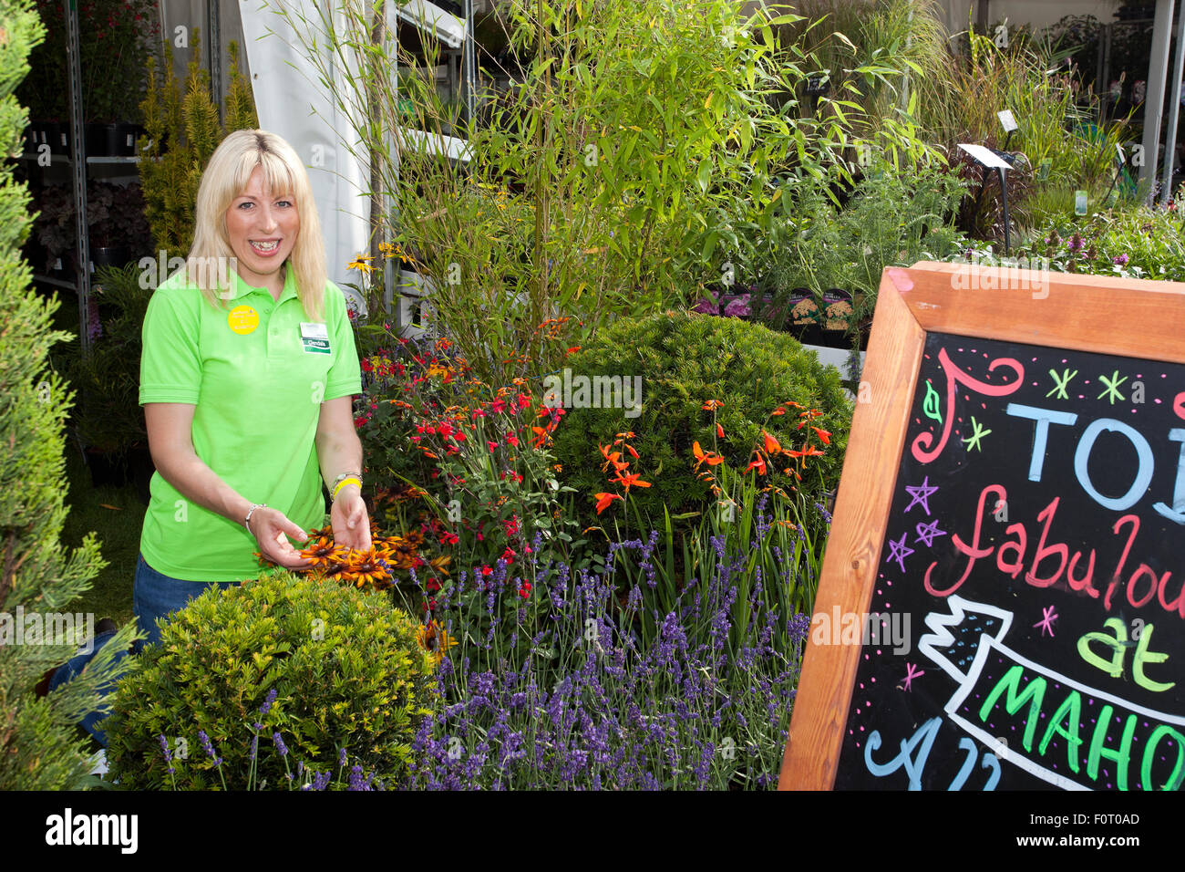 Southport, Merseyside, UK. 20th August, 2015. Helen Fitton from ...