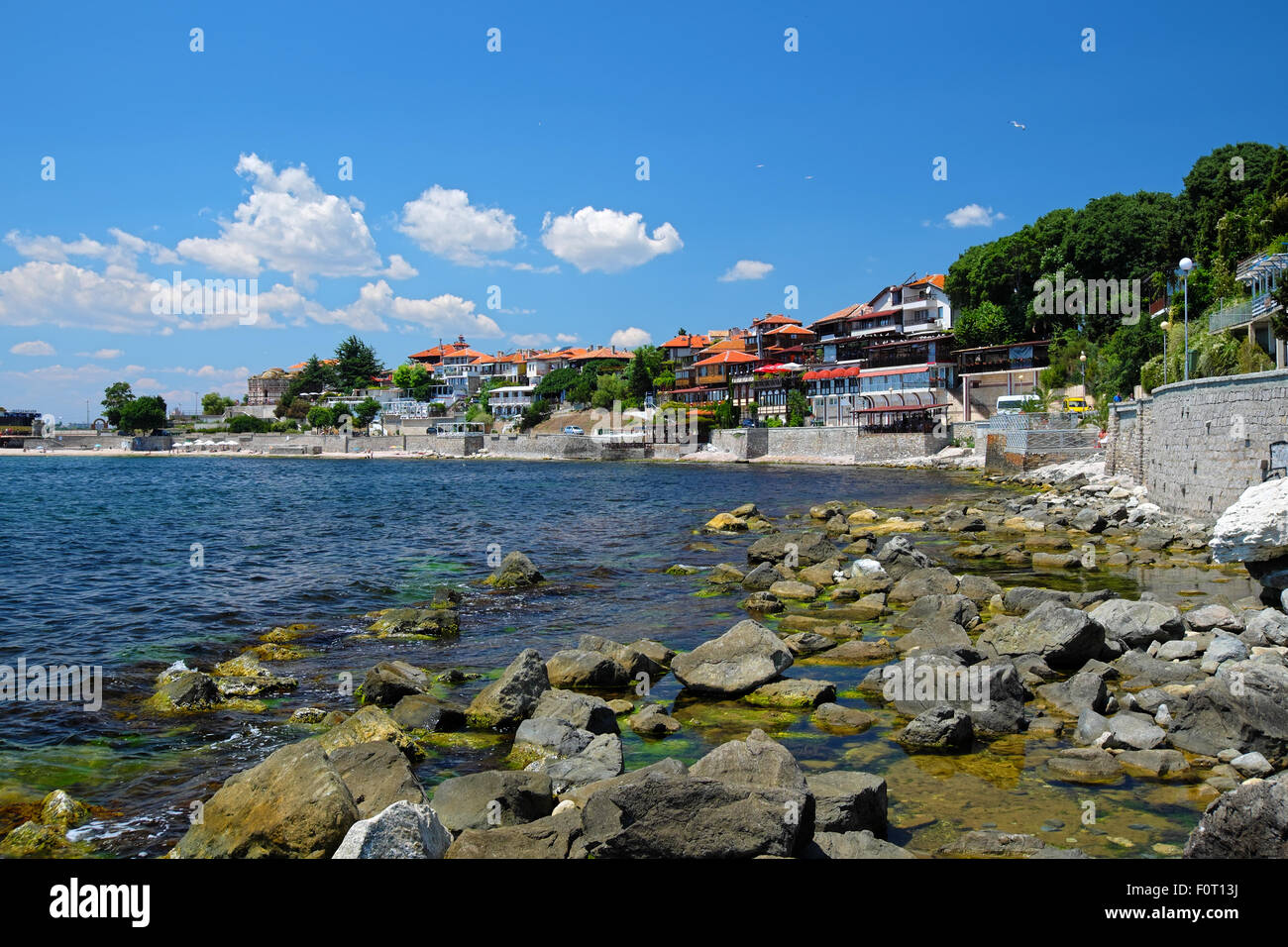 Coast in ancient city of Nessebar, Bulgaria Stock Photo - Alamy