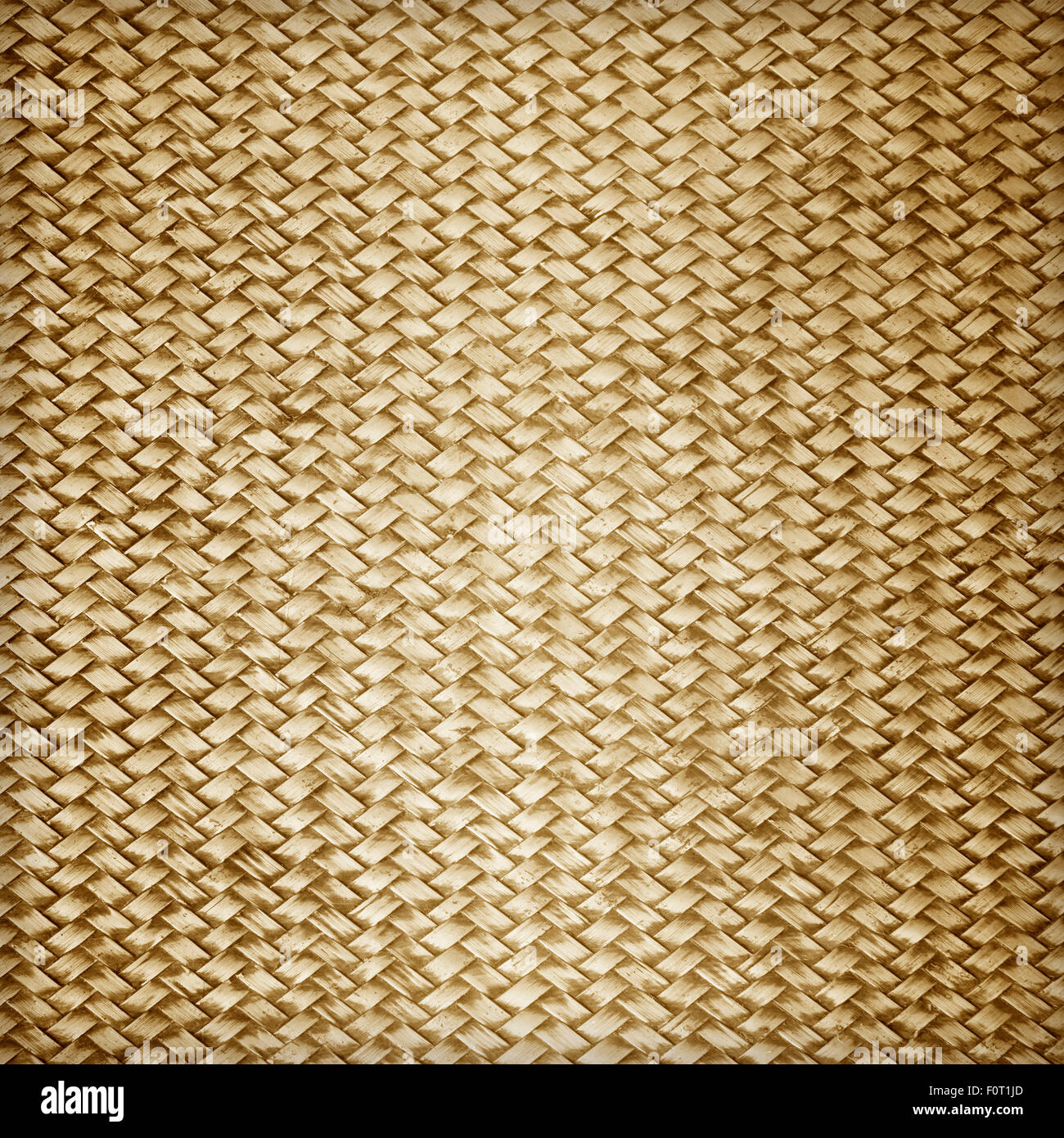 Woven rattan with natural patterns vintage wall Stock Photo - Alamy