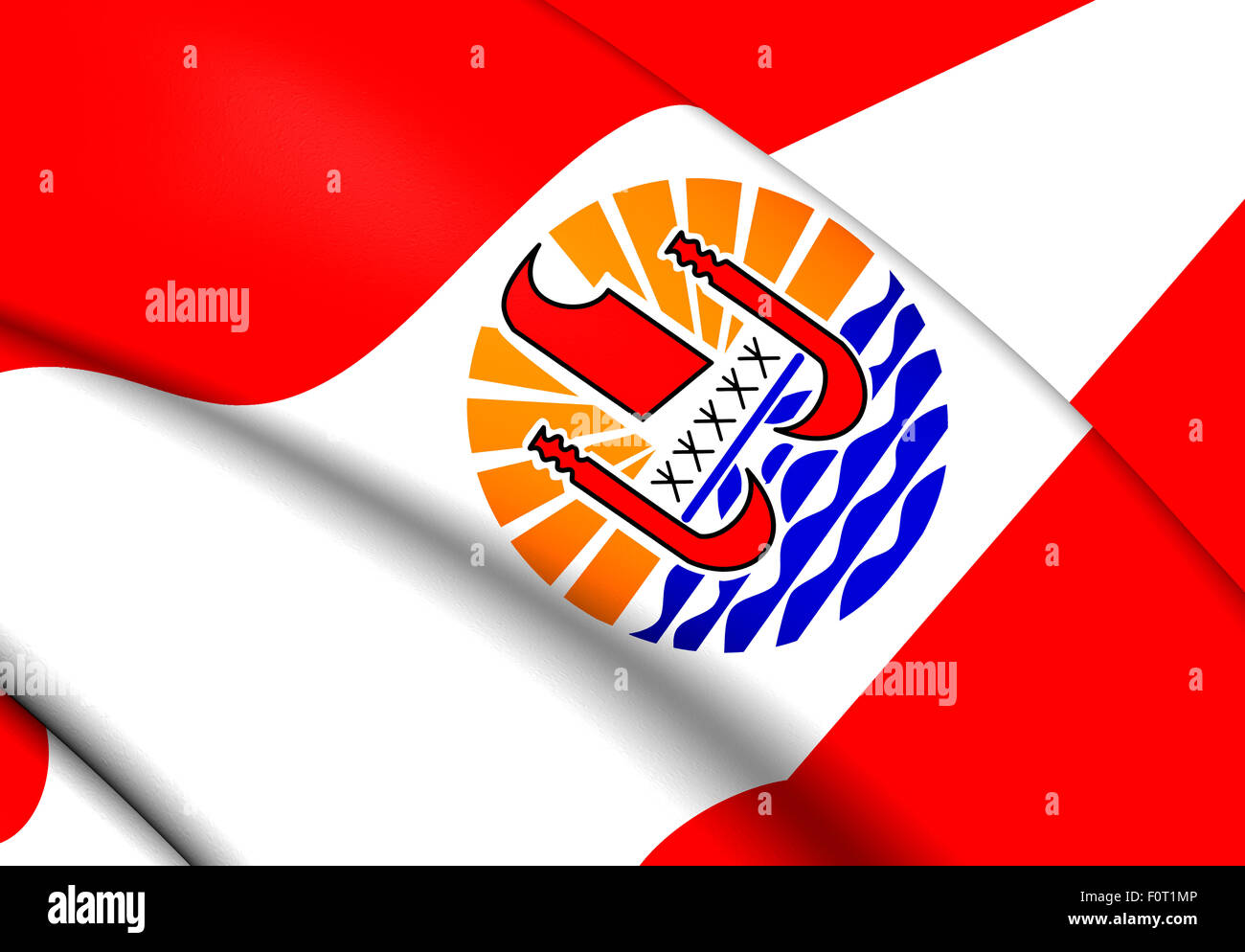 Polynesian flag hi-res stock photography and images - Alamy