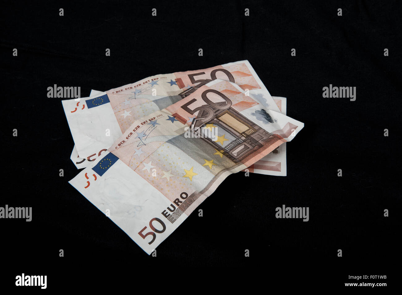 A bundle of 50 euro notes Stock Photo - Alamy