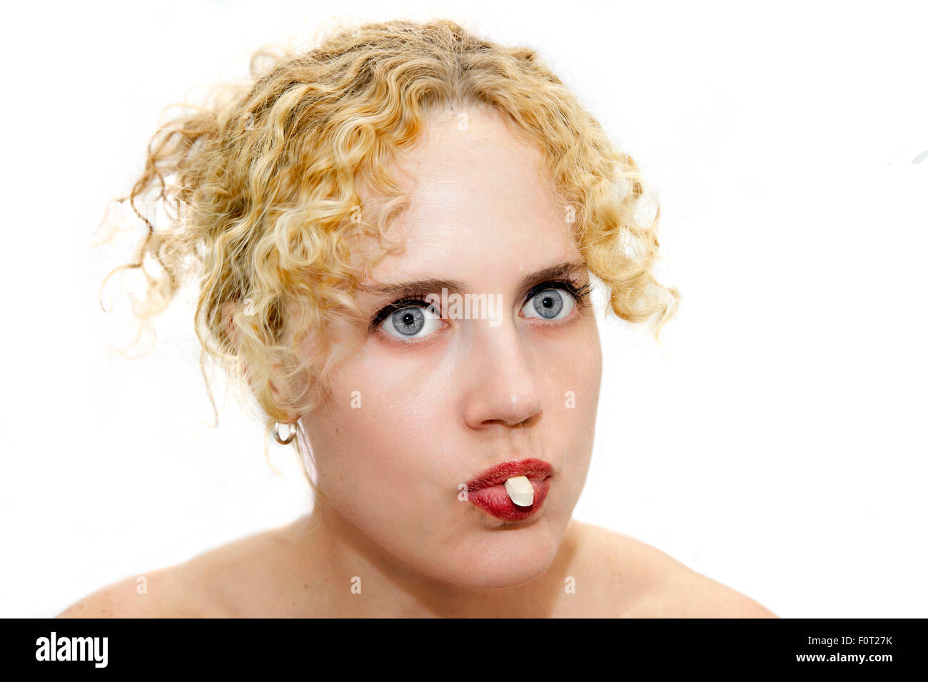 Pill popping hi-res stock photography and images - Alamy