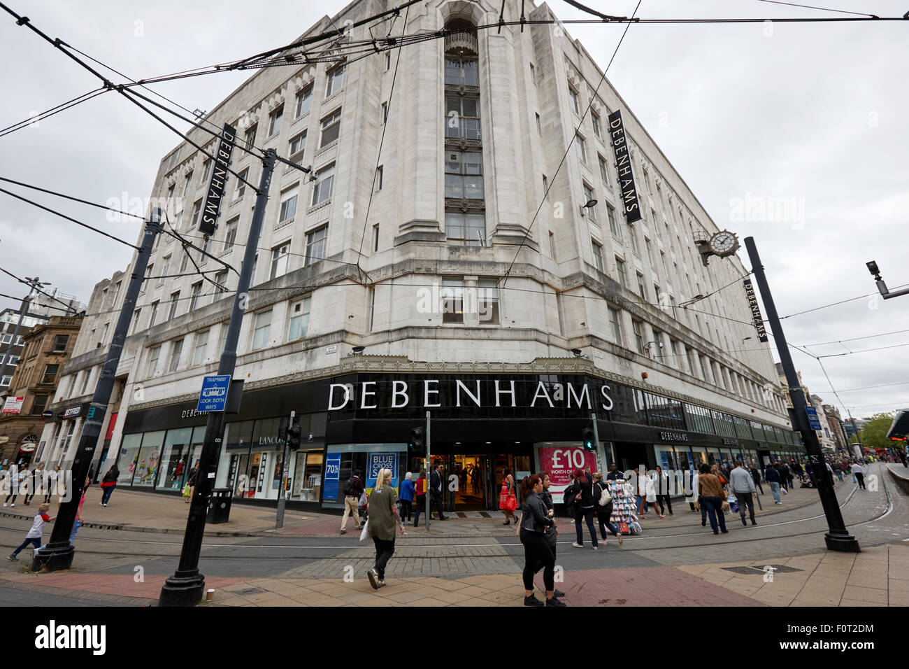 The Debenhams store Manchester England UK Stock Photo - Alamy