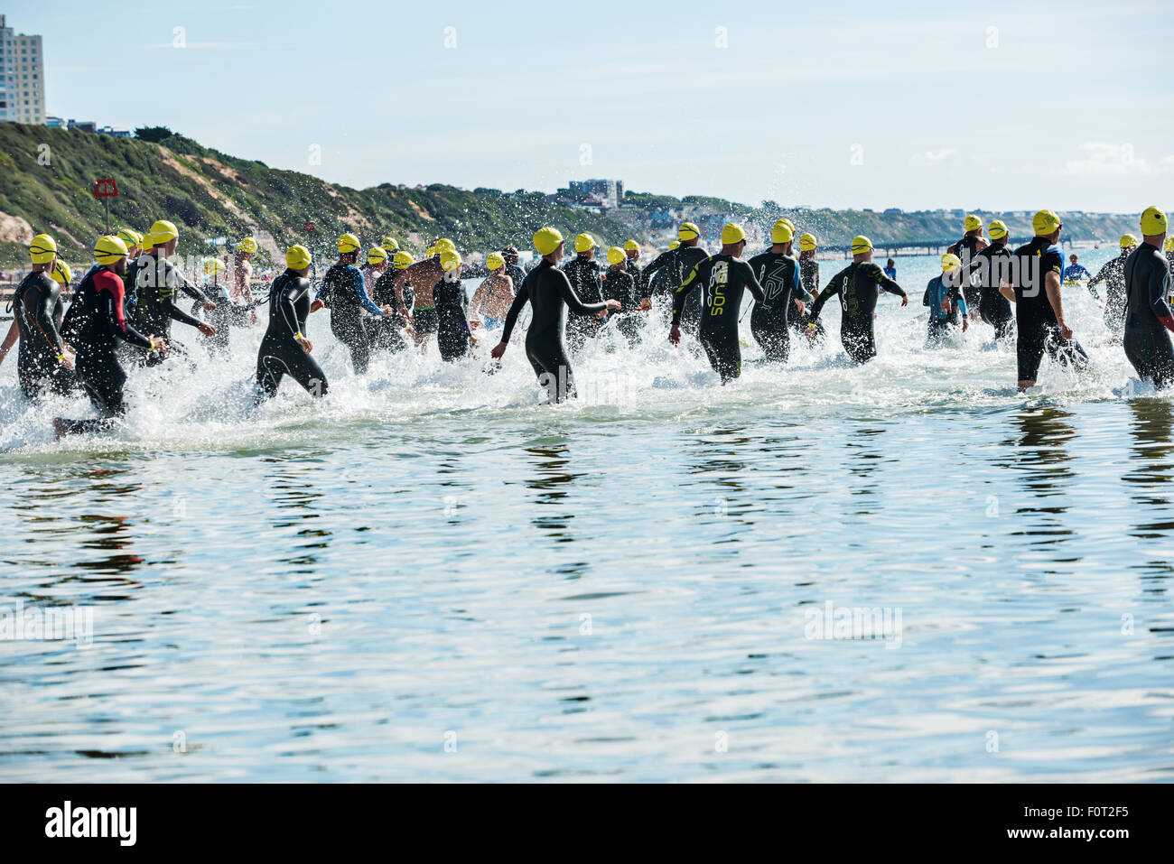 Pier to Pier Swim Bournemouth, Dorset. British Heart Foundation ...