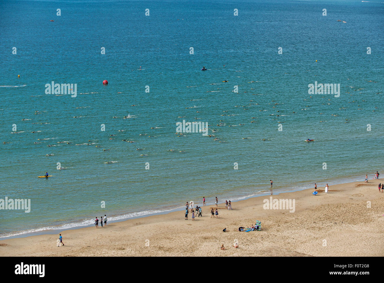 Pier to Pier Swim Bournemouth, Dorset. British Heart Foundation ...