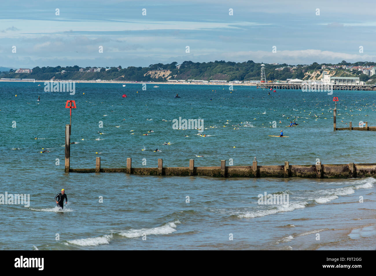 Pier to Pier Swim Bournemouth, Dorset. British Heart Foundation ...