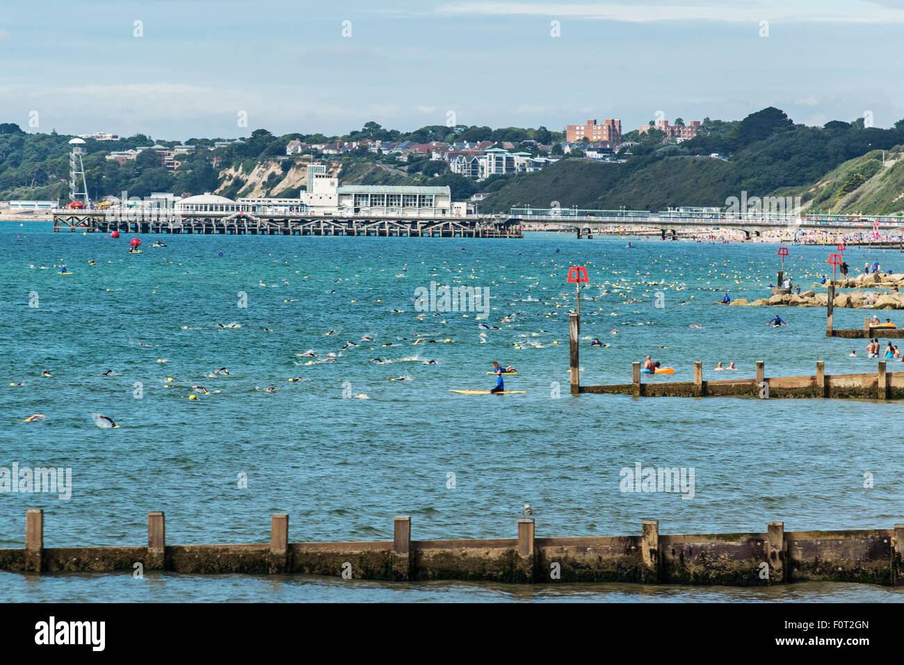 Pier to Pier Swim Bournemouth, Dorset. British Heart Foundation ...
