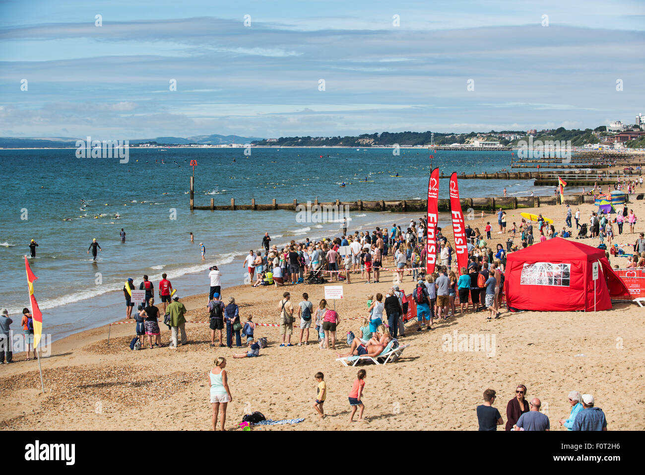 Pier to Pier Swim Bournemouth, Dorset. British Heart Foundation ...