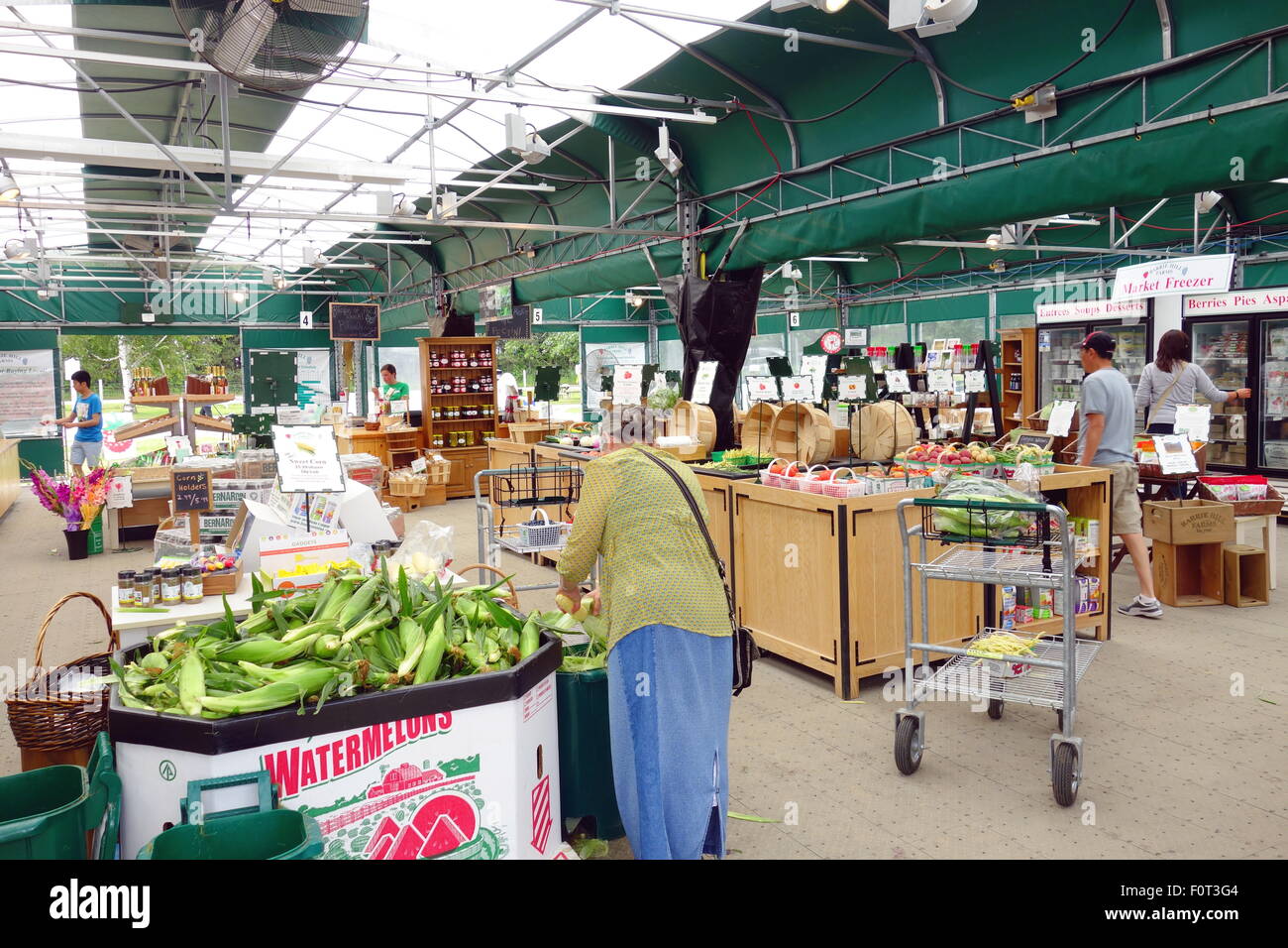 Farmers market products at a farm in Barrie, Canada Stock Photo - Alamy