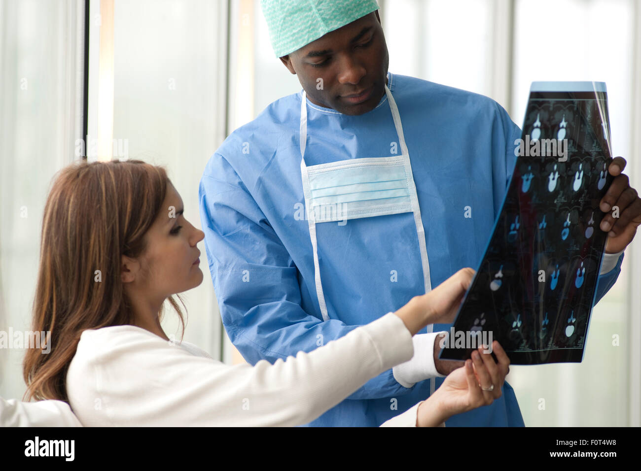 Black male patient hi-res stock photography and images - Alamy