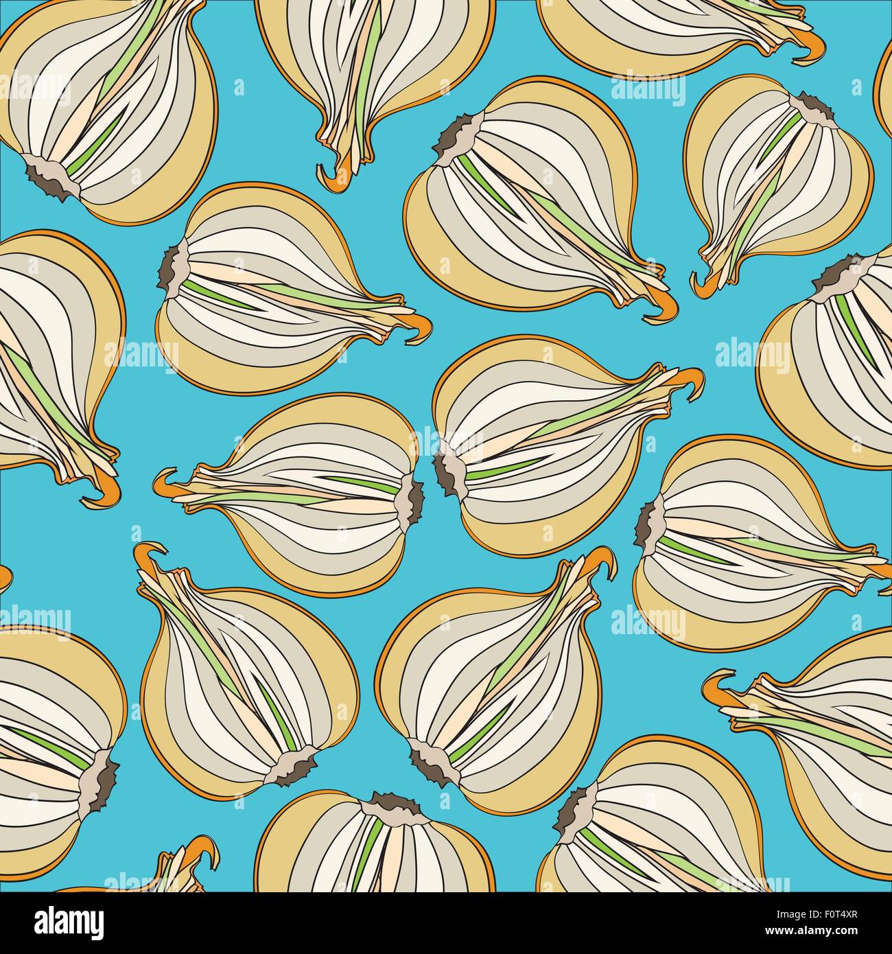 Seamless pattern with onion Stock Vector Image & Art - Alamy