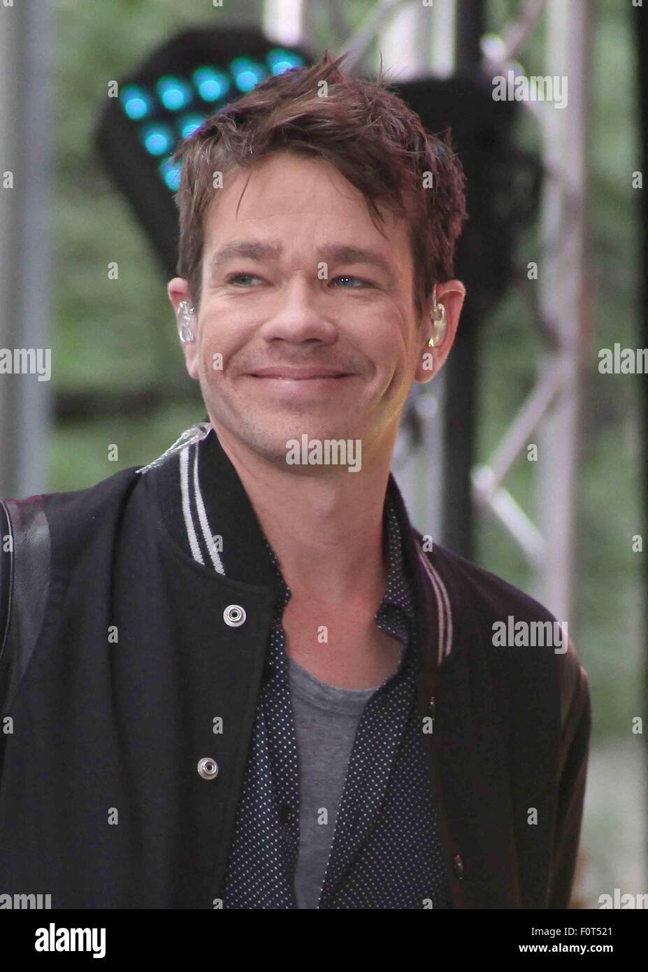 Nate Ruess performs for the 'Today' show's Toyota Concert Series ...