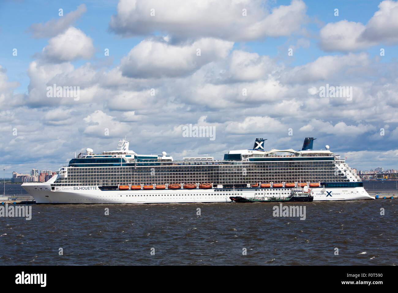 Celebrity Silhouette Solstice class luxury cruise ship owned and ...