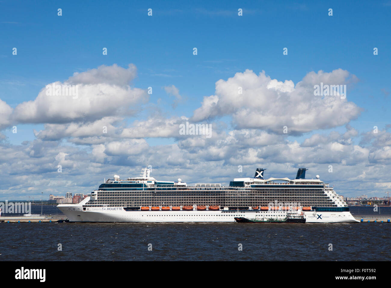 Celebrity Silhouette Solstice class luxury cruise ship owned and ...