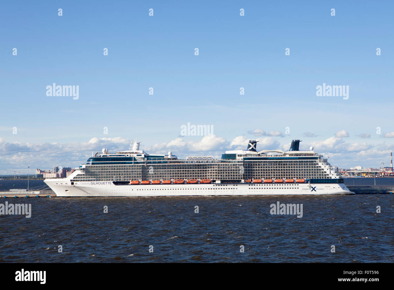 Celebrity Silhouette Solstice class luxury cruise ship owned and ...
