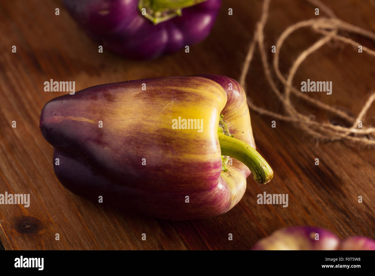 Purple pepper plant hi-res stock photography and images - Alamy