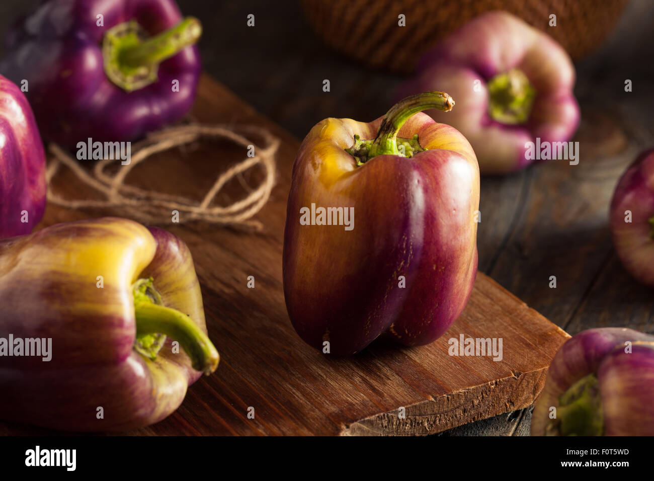 Purple bell pepper hi-res stock photography and images - Alamy