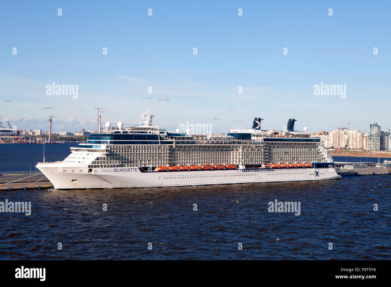 Celebrity Silhouette Solstice class luxury cruise ship owned and ...
