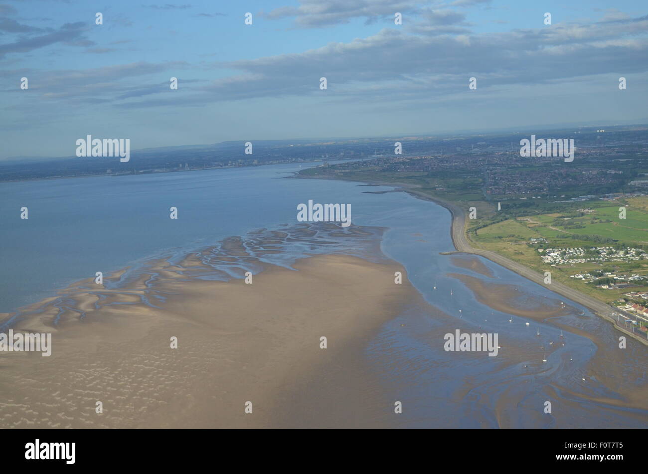 Aerial Photograph of Wirral Stock Photo - Alamy