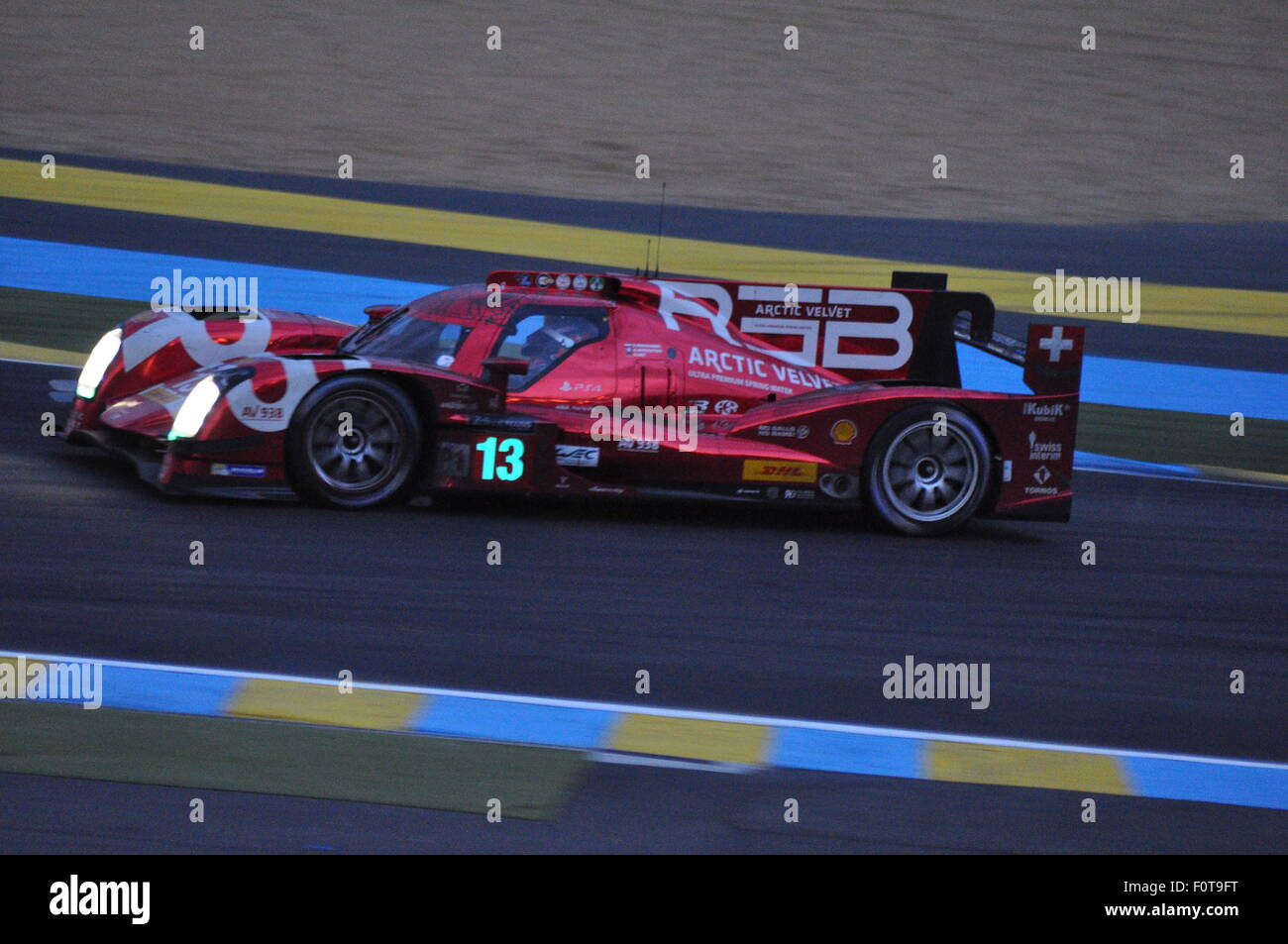 Rebellion Racing, Number 13, at Le Mans 24 2015 Stock Photo - Alamy