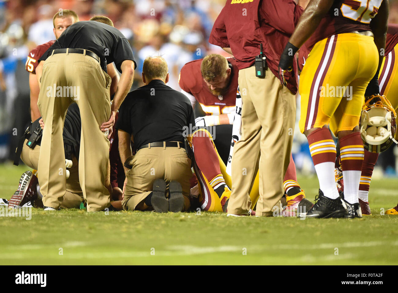 Landover, Maryland, USA. 20th Aug, 2015. Washington Redskins ...