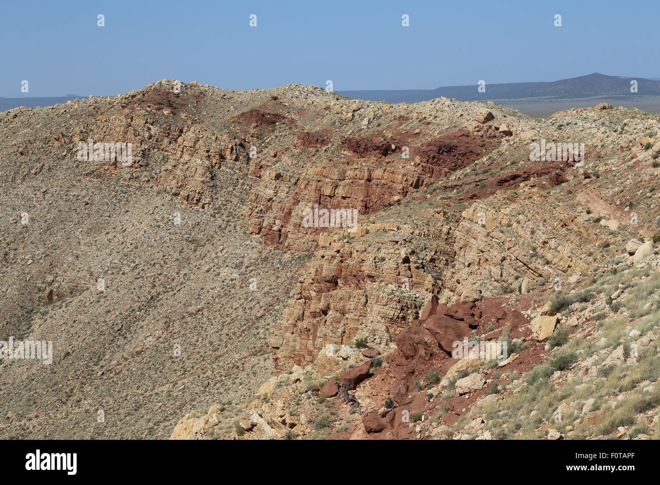 The Meteor Crater in Arizona, USA Stock Photo - Alamy