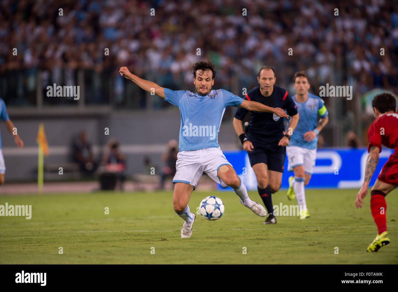 Rome, Italy. 18th Aug, 2015. Marco Parolo (Lazio) Football/Soccer ...