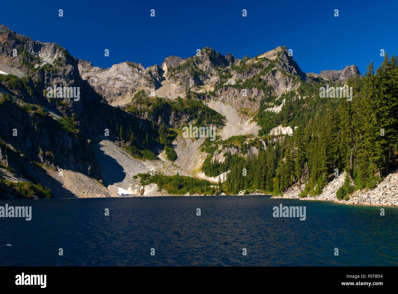 Snow Lake, Alpine Lakes Wilderness, Mt Baker-Snoqualmie National Forest ...
