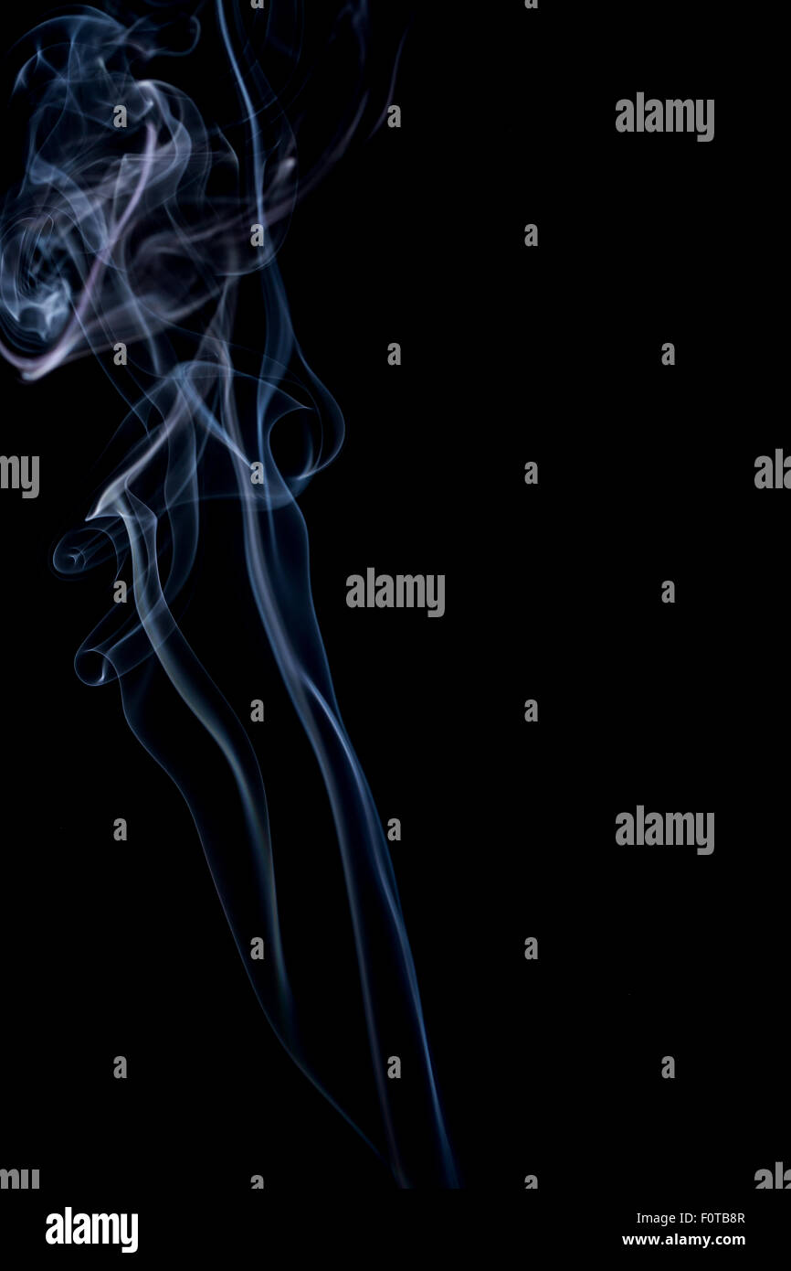 Abstract smoke on a black background. Texture. Design element. Abstract ...